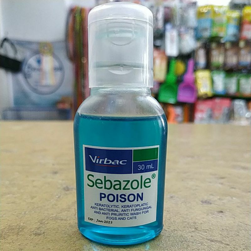 Jual Shampoo Jamur Virbac Sebazole repack isi 30ml | Shopee Indonesia
