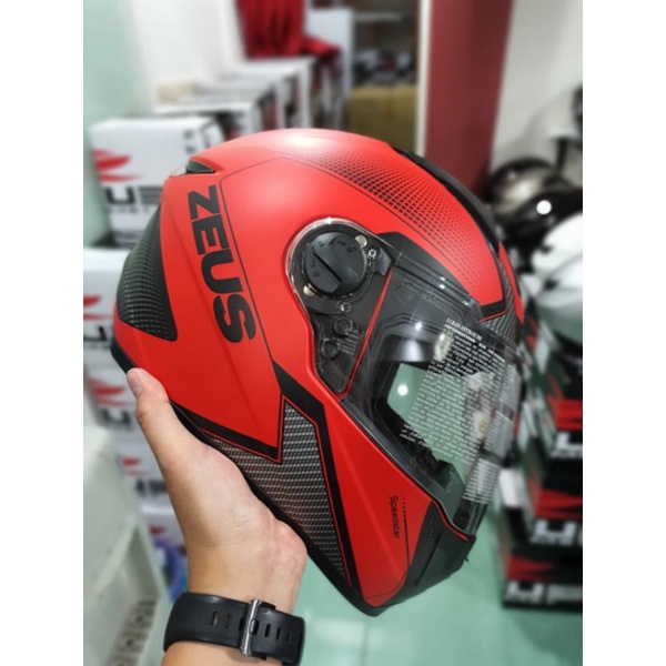 Jual HELM ZEUS 811 AL 6 DEEP RED ORIGINAL | Shopee Indonesia