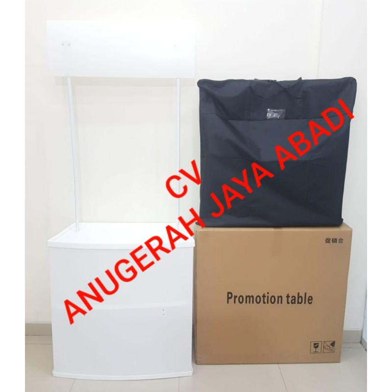 Jual EVENT DESK PUTIH POLOS TIDAK CETAK / MEJA JUALAN TANPA CETAK ...