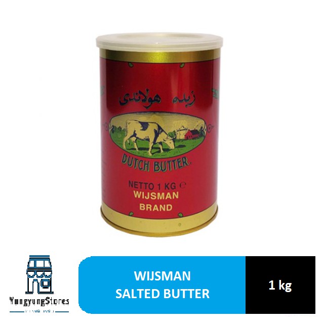 Jual Mentega Wijsman / Wysman / Wisman Salted Butter 1 Kg | Shopee ...
