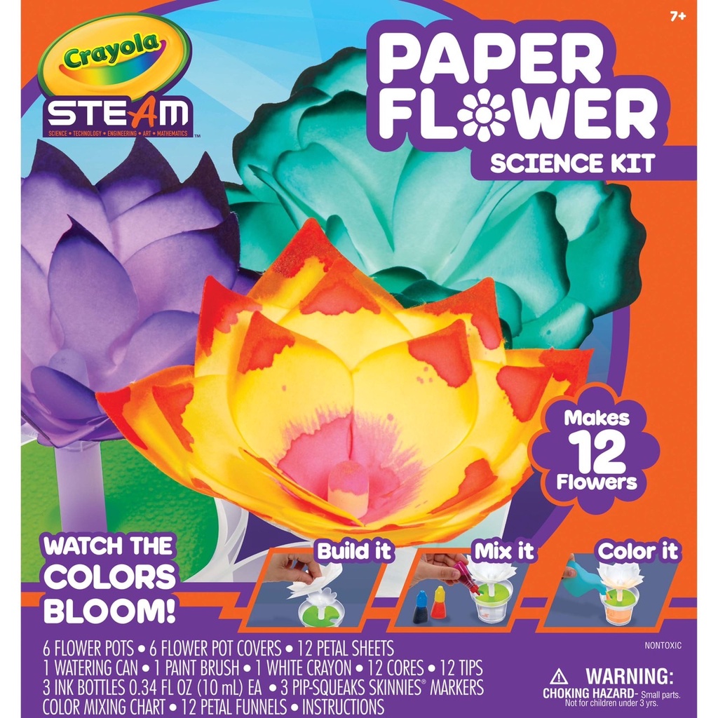 Jual Crayola Steam Paper Flower Science Kit | Shopee Indonesia