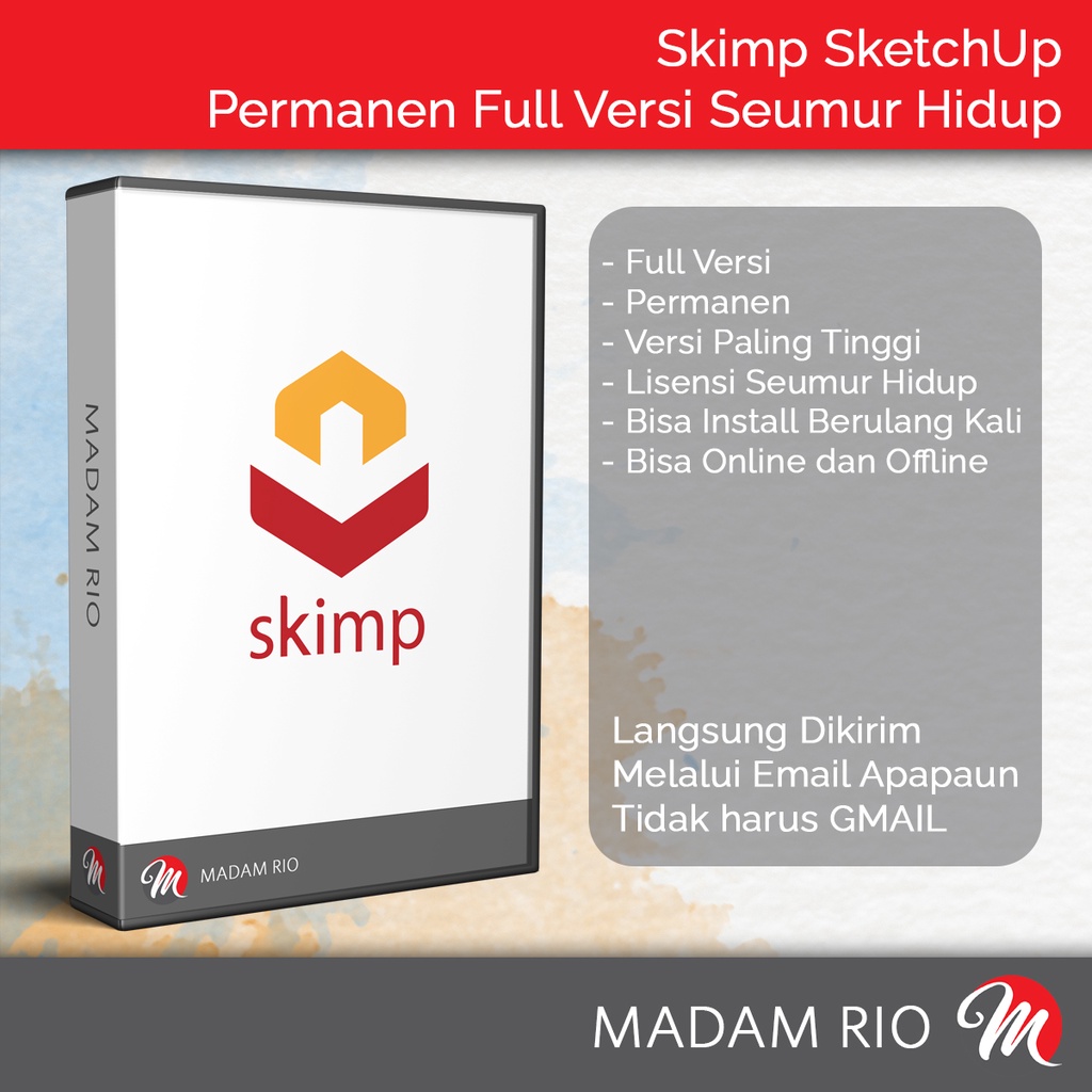 Jual Skimp SketchUp Permanen Full Versi Tanpa Batas | Shopee Indonesia