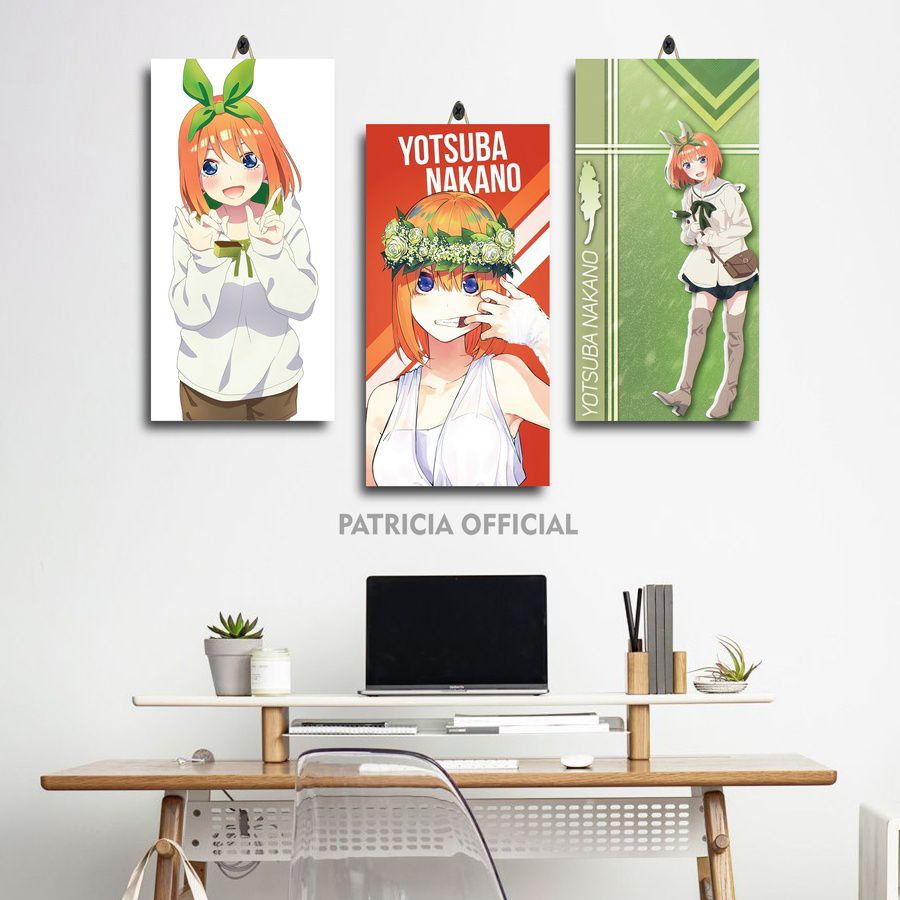 Jual DEKORASI KAMAR AESTHETIC YOTSUBA NAKANO CUTE GOTOUBUN 15X30 ZYE28 ...