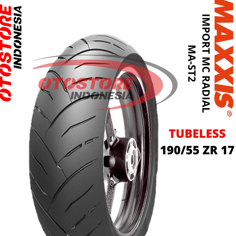 Jual BAN RADIAL Maxxis MA ST2 - 190/55 ZR 17 73W Supermaxx IMPORT BARU TUBELESS BAN MOGE ...
