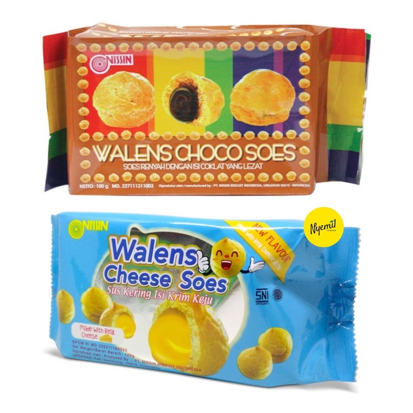 Jual WALLENS Soes Snack 100gr | Shopee Indonesia
