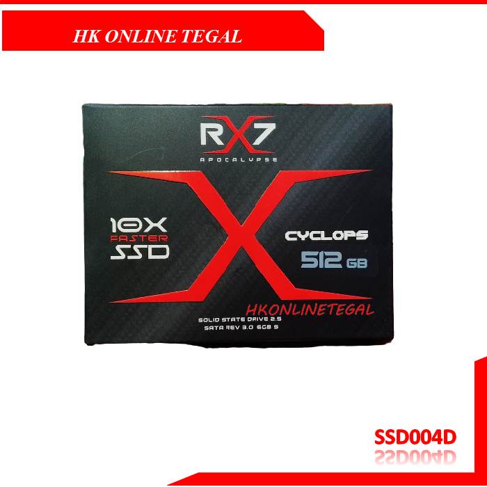 Jual SSD RX7 512GB Sata Thunder Bolt GARANSI RESMI | Shopee Indonesia