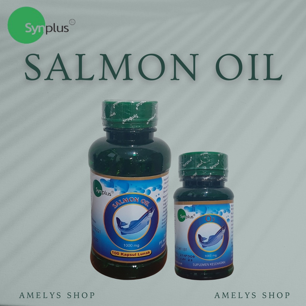 Jual Synplus Salmon Oil Membantu Menurunkan Kadar Kolesterol | Shopee ...