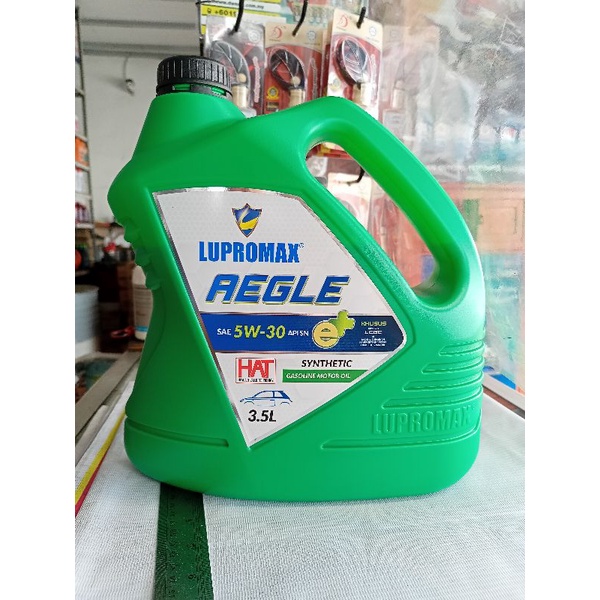 Jual Oli Mesin Mobil Lupromax Aegle 5W-30 Gln 3.5L API SN utk LCGC ...