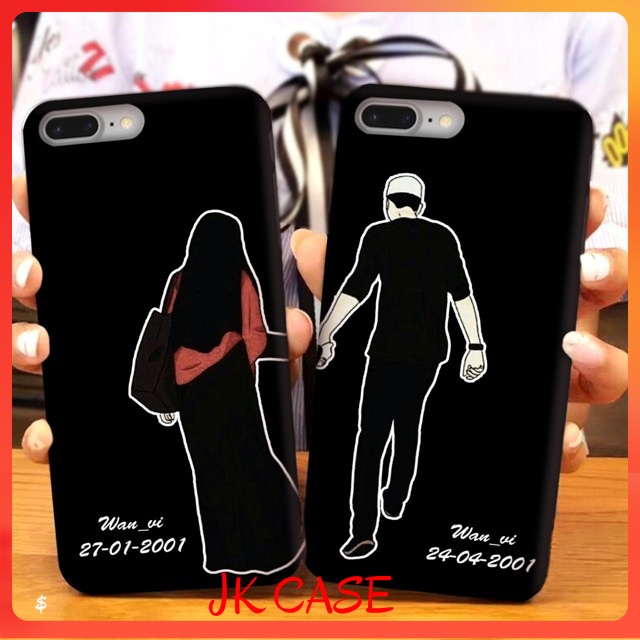 Jual [COD] Custom case softcase costum casing hp COUPLE gambar muslim for all tipe hp | Shopee ...