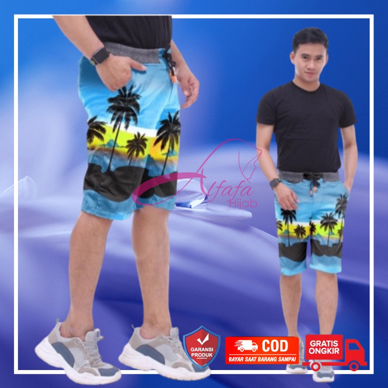 Jual celana pendek pantai bali cowok pria wanita santai original | Shopee Indonesia