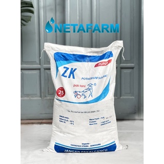 Jual Pupuk ZK PAK TANI Potassium Sulfat Kemasan Karung 25 KG | Shopee ...