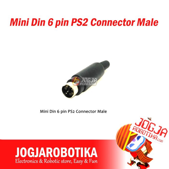 Jual Mini Din 6 pin PS2 Connector Male | Shopee Indonesia