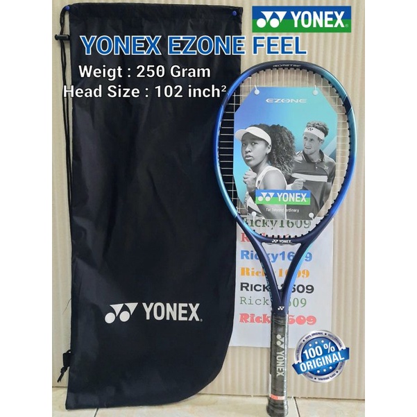 Jual RAKET TENIS YONEX EZONE FEEL (102 in - SKY BLUE) RAKET YONEX EZONE FEEL - ORIGINAL YONEX ...