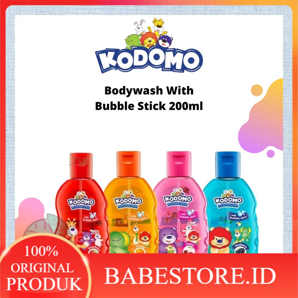 Jual Kodomo Bodywash 200ml With Bubble Stick Original Termurah ( SABUN ...
