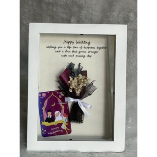 Jual Pop Up Frame With Mini Bouquet 5r Frame Foto Bingkai Foto