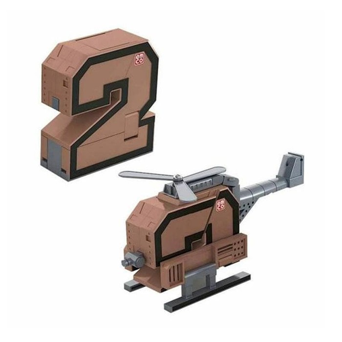 Jual EMCO MEGA BOTZ POCKET MORPHERS - Number 2 / Angka 2 | Shopee Indonesia