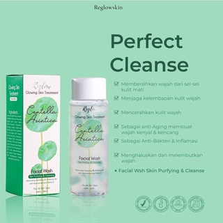 Jual REGLOW Skincare Facial Wash Sabun Cuci Muka Re glow Glowing Skin ...
