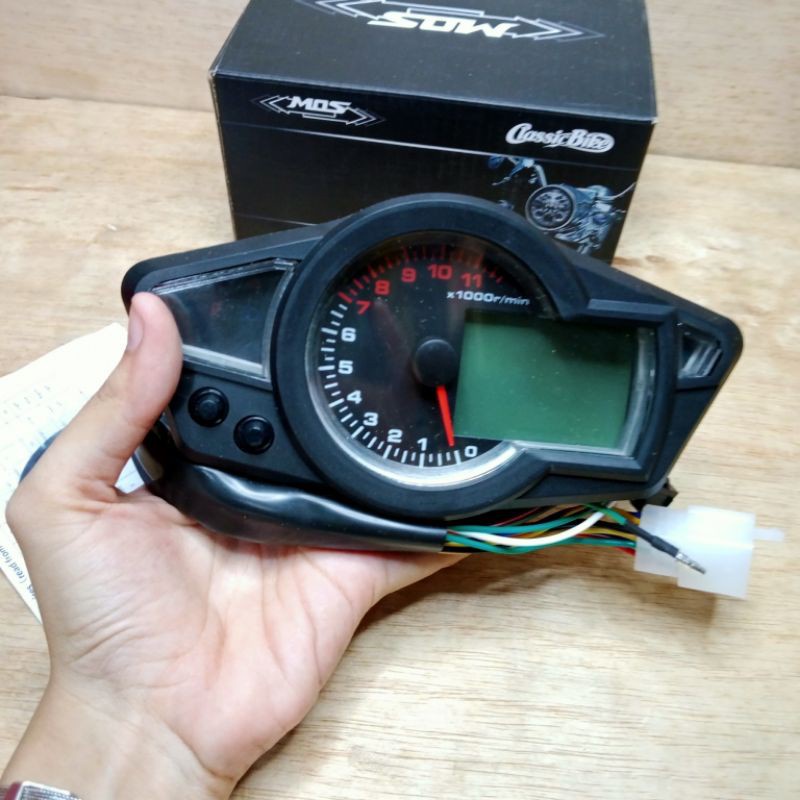 Jual SPEEDOMETER RX1N KOSO Spido RX 1 Digital Spidometer COSO Custom ...
