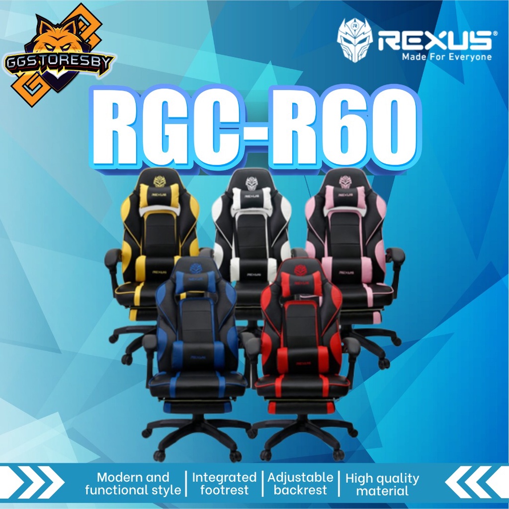 Jual REXUS RGC R60 Gaming Chair | Shopee Indonesia
