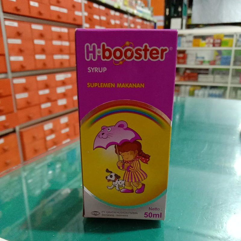 Jual H-booster Syrup 50 ml | Shopee Indonesia
