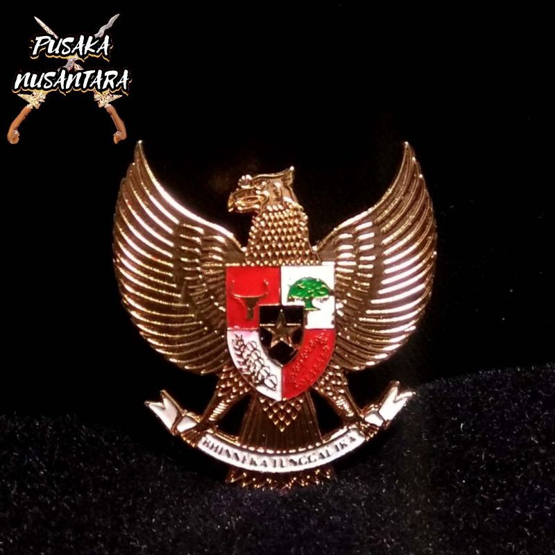 Jual Bros Pin Simbol Logo Burung Garuda Pancasila Merah Putih Murah ...