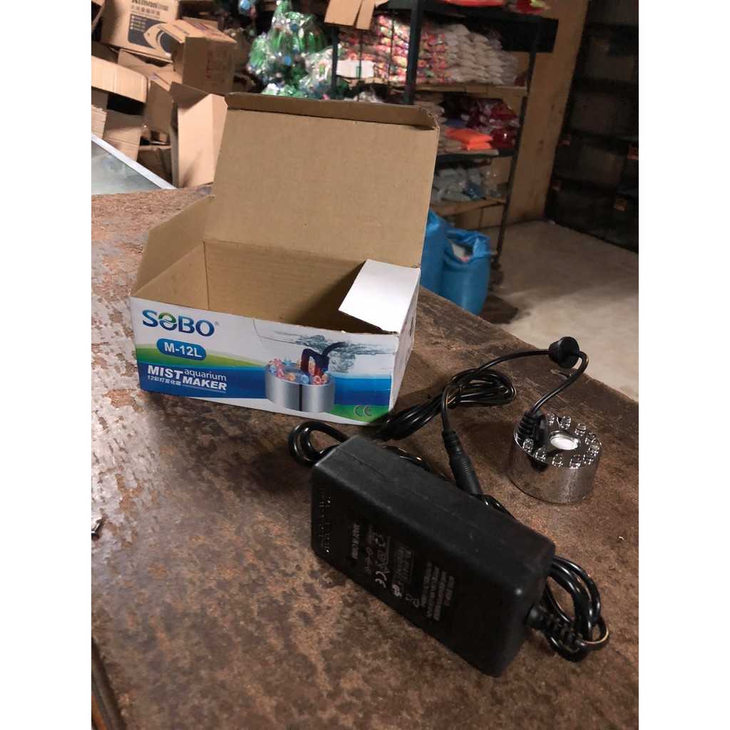 Jual Mist maker sobo mesin kabut asap aquarium M 12L | Shopee Indonesia
