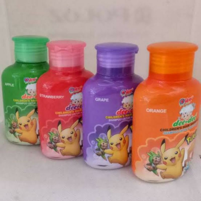 Jual DEEDEE SHAMPOO 45ML Botol || Sampo Anak Buah-buahan (ORI) | Shopee ...