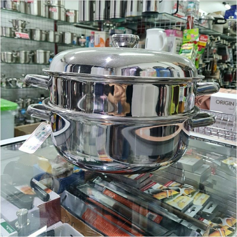 Jual B2007030SS Bima Prima Steamer Set D30cm | Shopee Indonesia