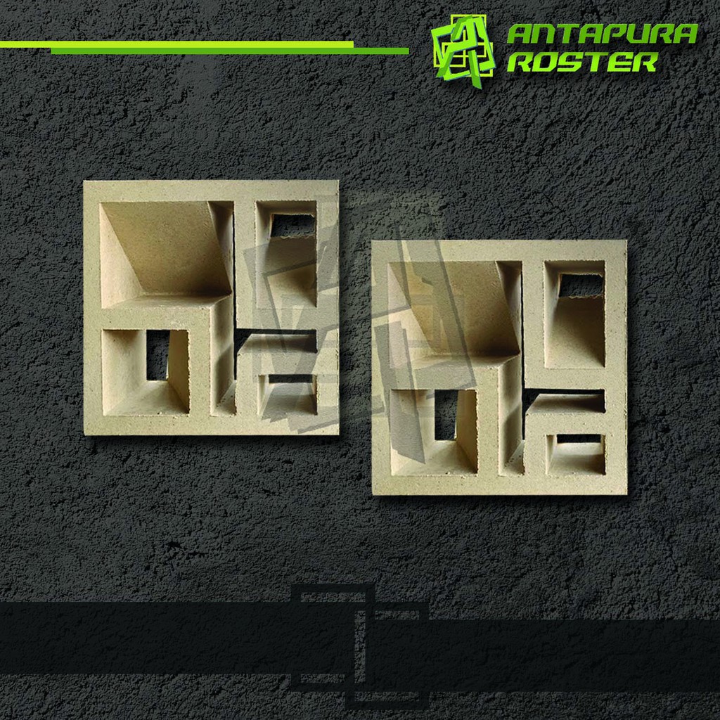 Jual Roster Loster Semen Putih Tipe T Grafik Minimalis Murah Gratis ...