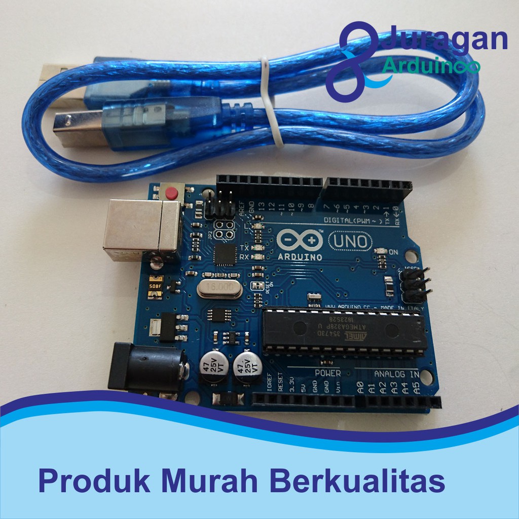 Jual Uno R3 Clone with Cable Arduino Uno Compatible Murah Indonesia ...