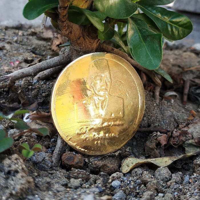 Jual Koin Emas Gambar Soekarno Sukarno dan Garuda Bahan Kuningan ...
