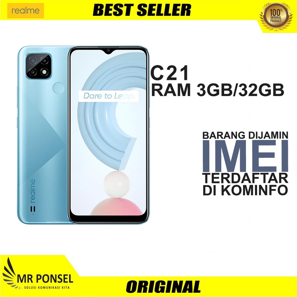 Jual REALME C21 3/32GB GARANSI RESMI | Shopee Indonesia