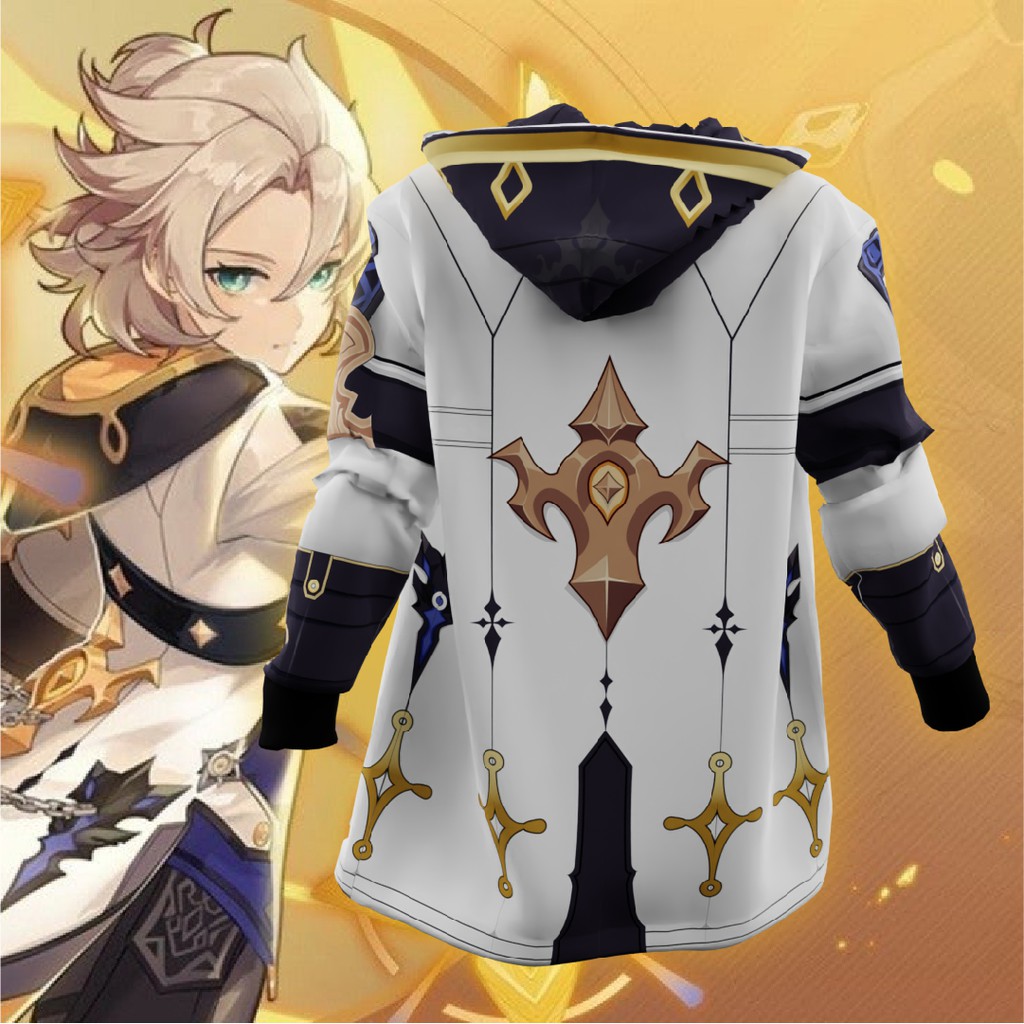 Jual Albedo Genshin Impact Long Jaket Indonesia|Shopee Indonesia