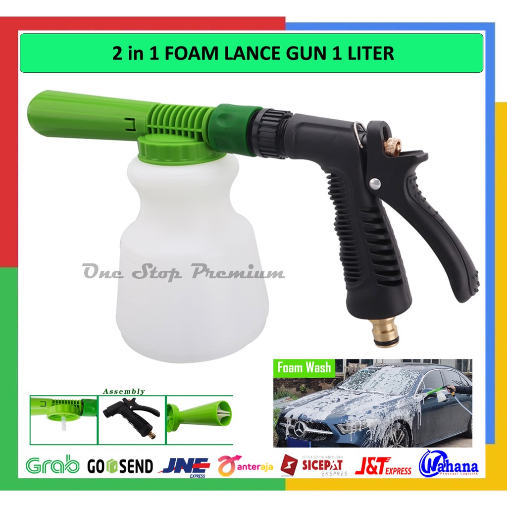 Jual ALAT STEAM SEMPROT JET CLEANER SNOW WASH FOAM LANCE CANNON GUN ...