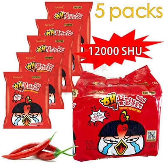 Jual SAMYANG BULDAK MINI 12000 SHU Noodle 5 x 80gr (Made in Korea ...