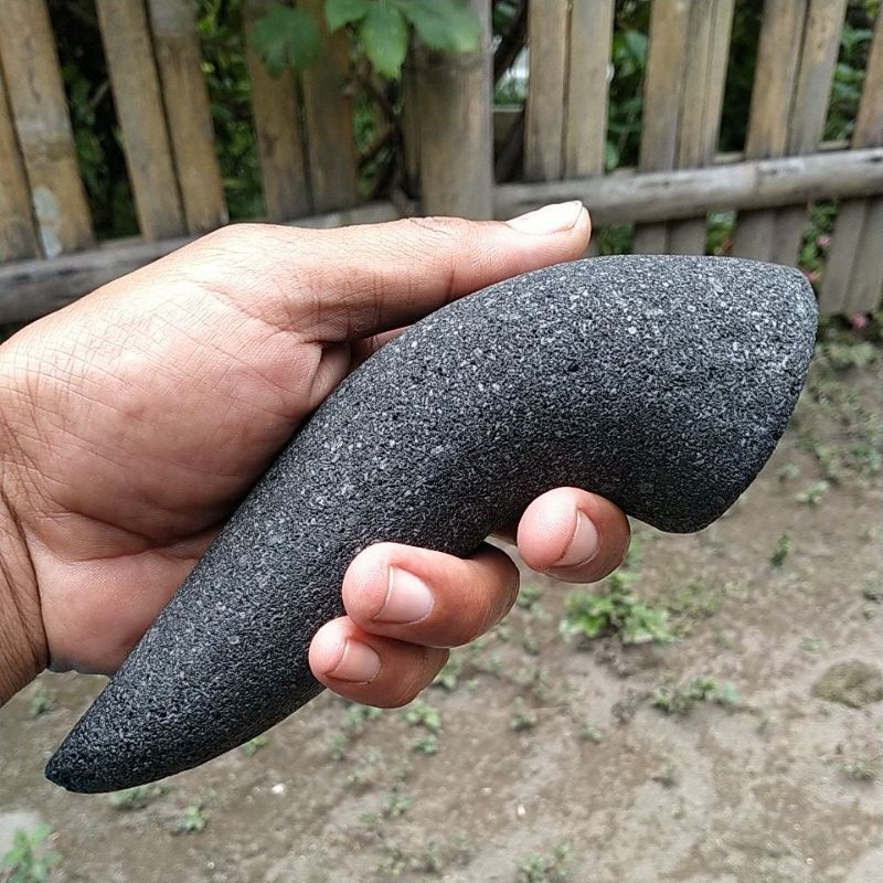 Jual muntu ulekan ulegan batu asli besar set cobek besar buatan ...
