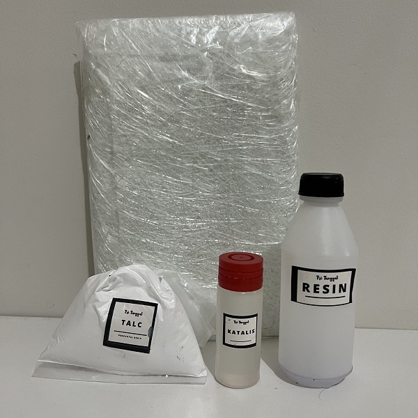 Jual Resin Paket 100gr SURGA MOTOR MALANG Komplit Bening Merah Lebih ...