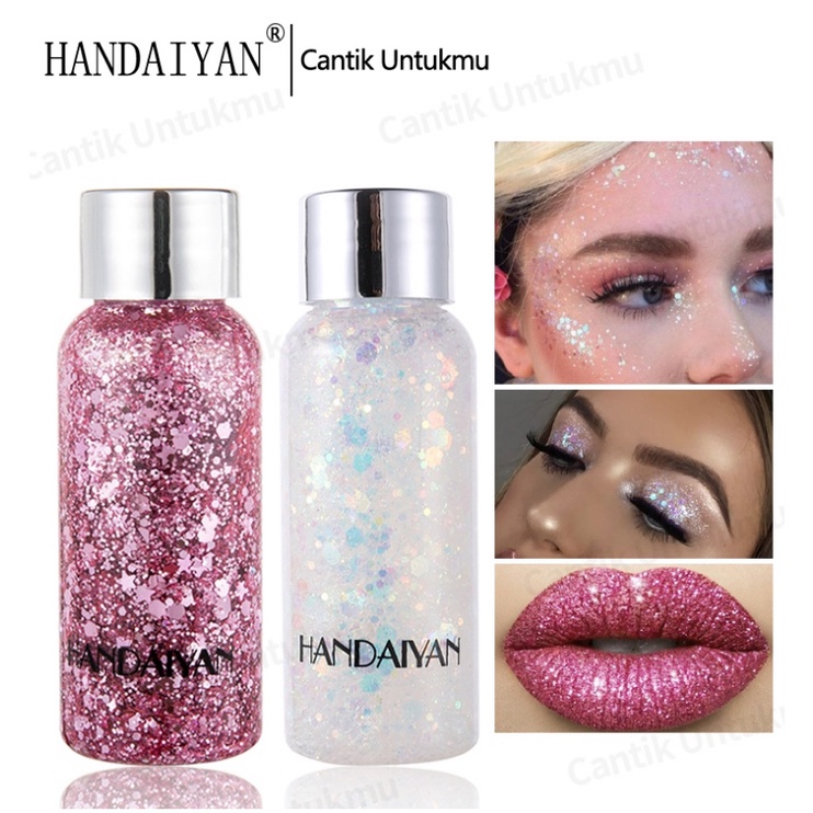 Jual HANDAIYAN Eyeshadow Payet Pesta Tubuh Glitter Tubuh Cat Glitter ...