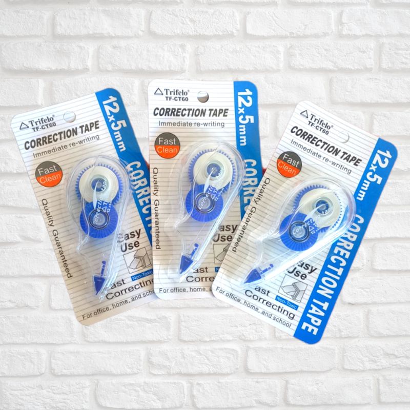 Jual Tip Ex Kertas Roll Tip x Tipe X Tipe Ex Trifelo Vanco Correction ...