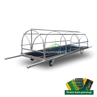 Jual Keranda Mayat Stainless - Keranda Jenazah / Kurung Batang + Kain ...