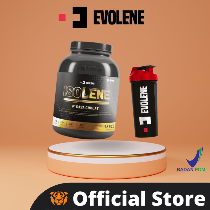 Jual EVOLENE ISOLENE 50 SERVING SACHET WHEY ISOLATE BPOM HALAL PROTEIN ...
