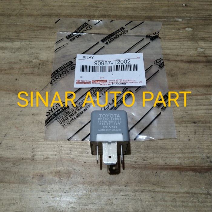 Jual RELAY KAKI 4 12volt TOYOTA AVANZA FORTUNER HILUX YARIS VIOS ...