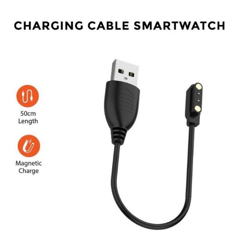 Jual Kabel Charger Smartwatch Oase ORIGINAL 100% for Smart Watch 2 Pin ...