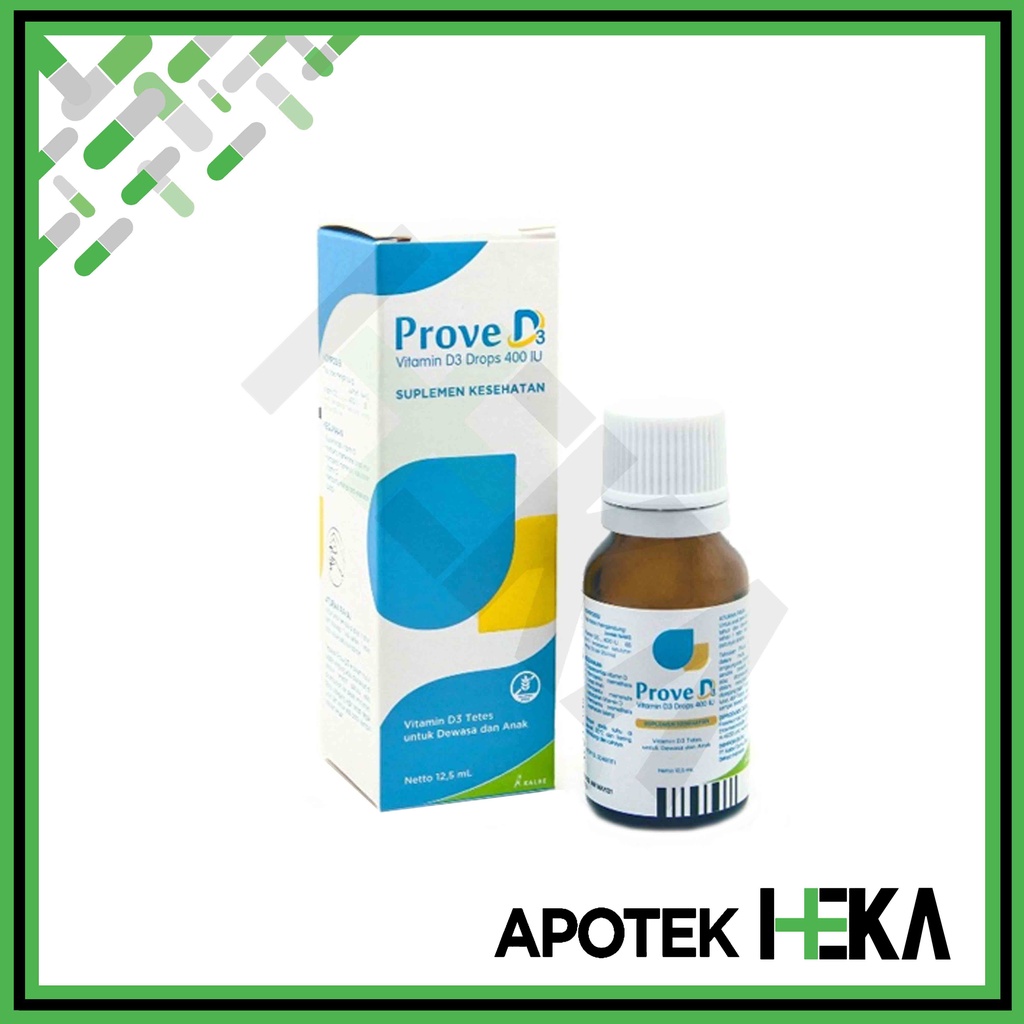 Jual Prove D3 Drops - Vitamin D3 400 IU Tetes 12.5 ml | Shopee Indonesia