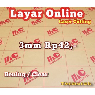 Jual Akrilik MARGA CIPTA Laser Cutting Acrylic Potong Laser Custom ...