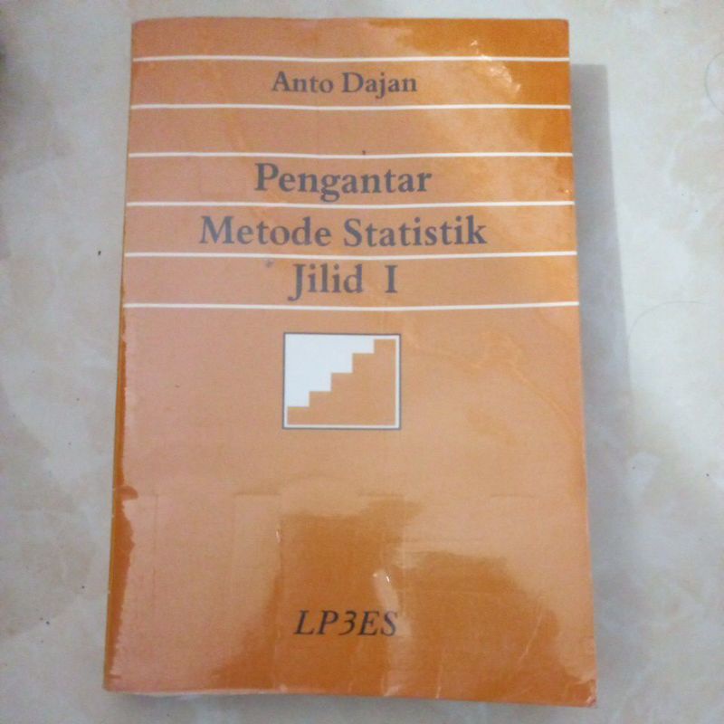 Jual Buku Pengantar Metode Statistik Jilid 1 Anto Dajan | Shopee Indonesia