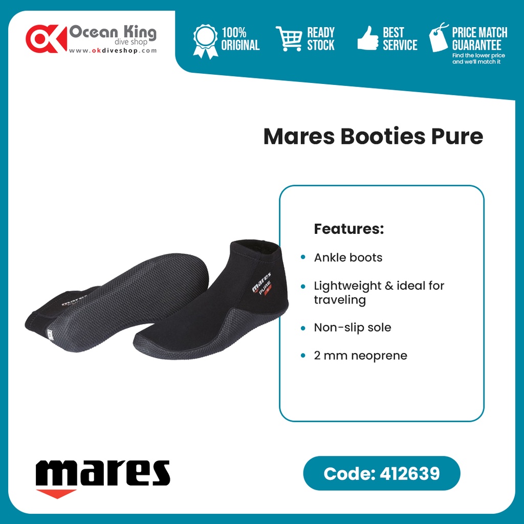Jual Mares Booties Pure 2MM | Shopee Indonesia