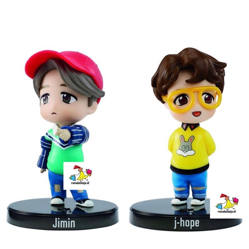Jual ACTION FIGURE MINI DOLL JIMIN / J HOPE BTS BANGTAN BOYS (NEW ...