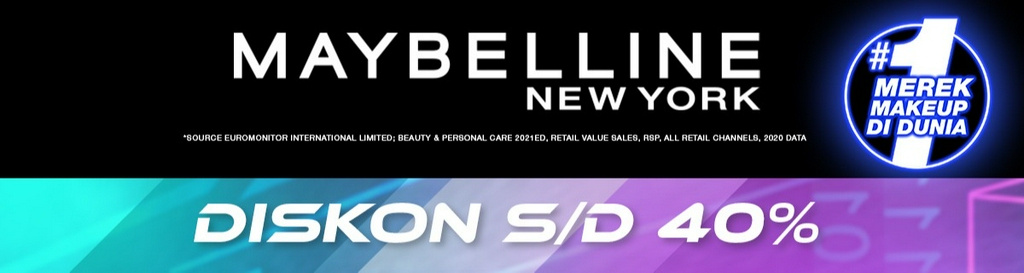 Toko Online Maybelline Indonesia Official Store | Shopee Indonesia