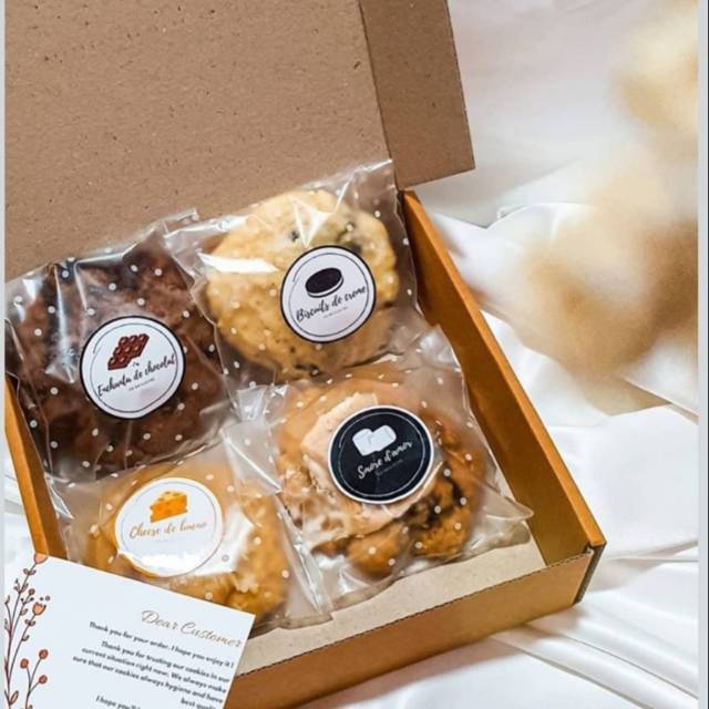 Jual Soft Baked Cookies With Crispy and Chewy Texture Basic Flavor ...